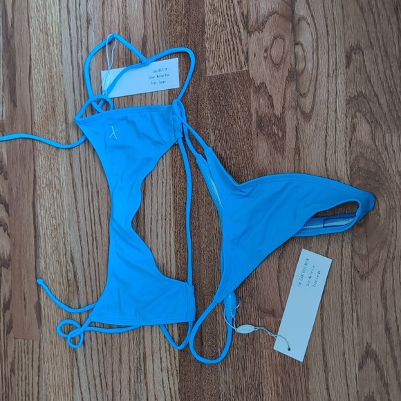 Boutine LA | Swim | Boutine La Blue Bikini Set | Poshmark